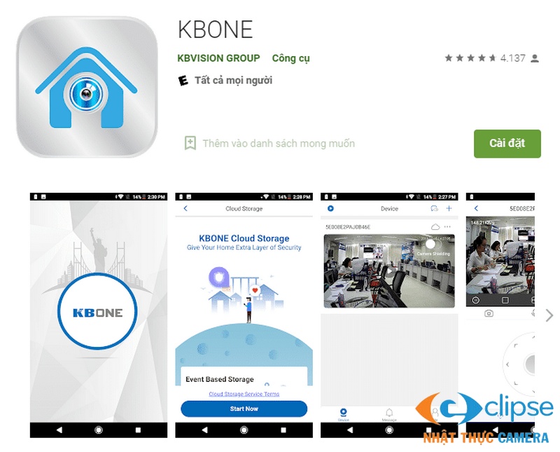 Hướng dẫn tải và cài đặt KBOne PC xem camera trên máy tính